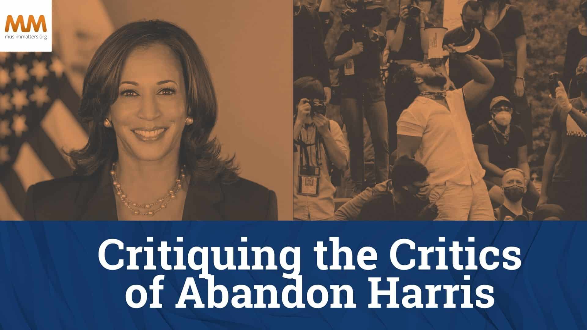Abandon Harris - MuslimMatters.org